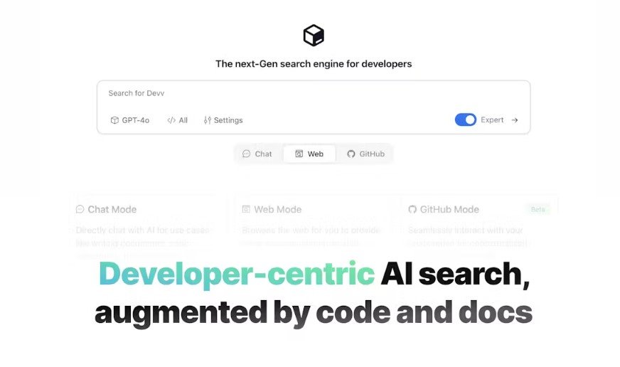 Devvai Developer Centric Ai Search Augmented By Code And Docs Steemhunt